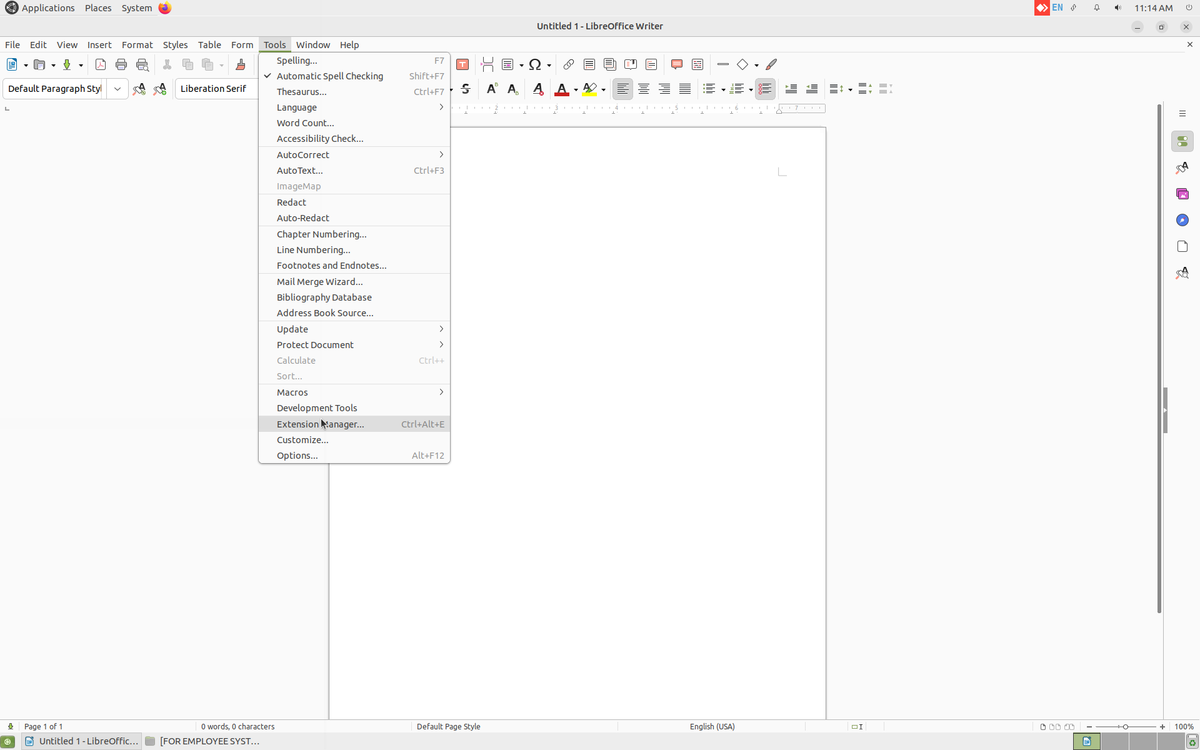 LibreOffice Installation and Configuration - Open Educational Resources