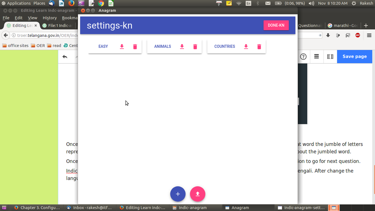 Learn Indic-anagram - Open Educational Resources