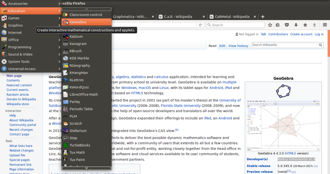 Learn Geogebra - Open Educational Resources